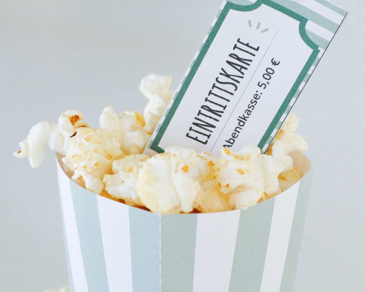 Popcorn Tuten Basteln