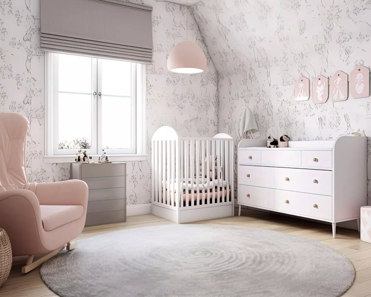 Babyzimmer Mit Dachschrge