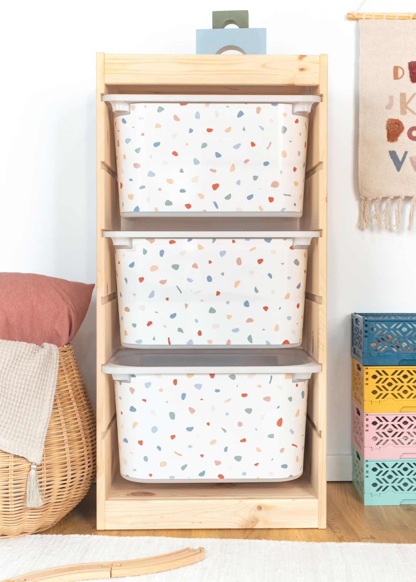 IKEA TROFAST Boxen Längsseite
