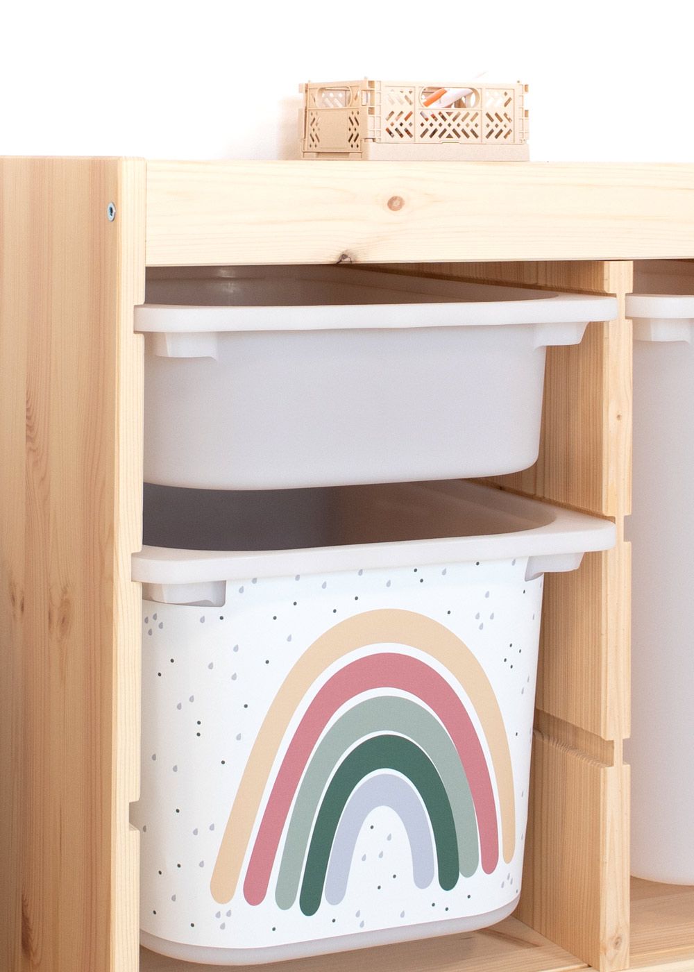 Klebefolie für IKEA TROFAST Rega & Boxen - Fußball