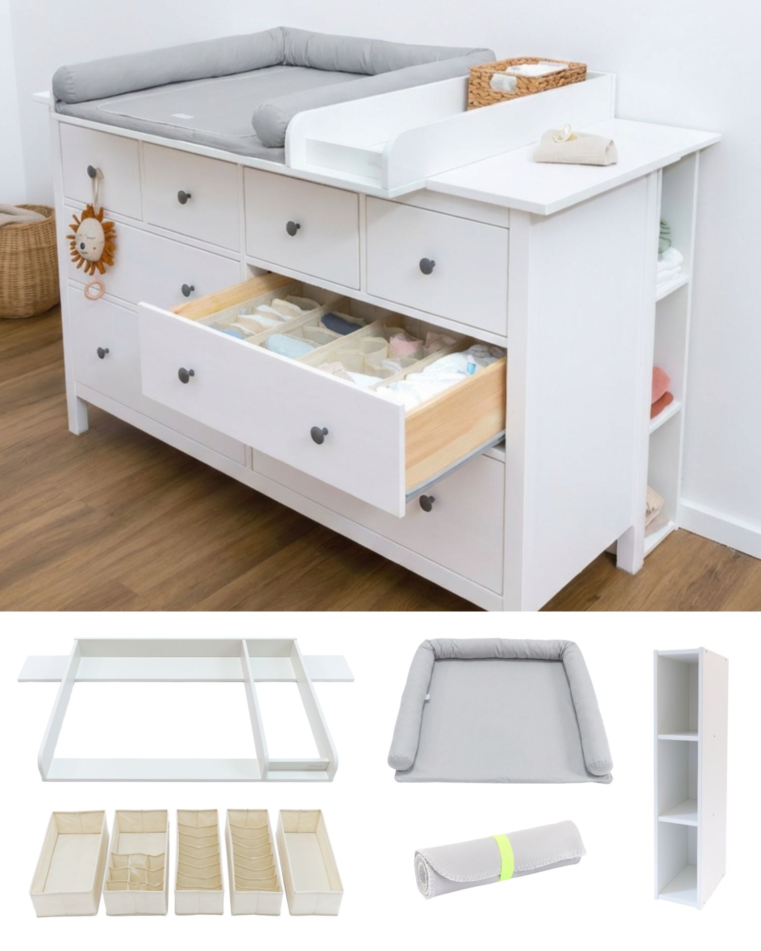 Schãne Wickelkommode Ikea Hemnes Bild