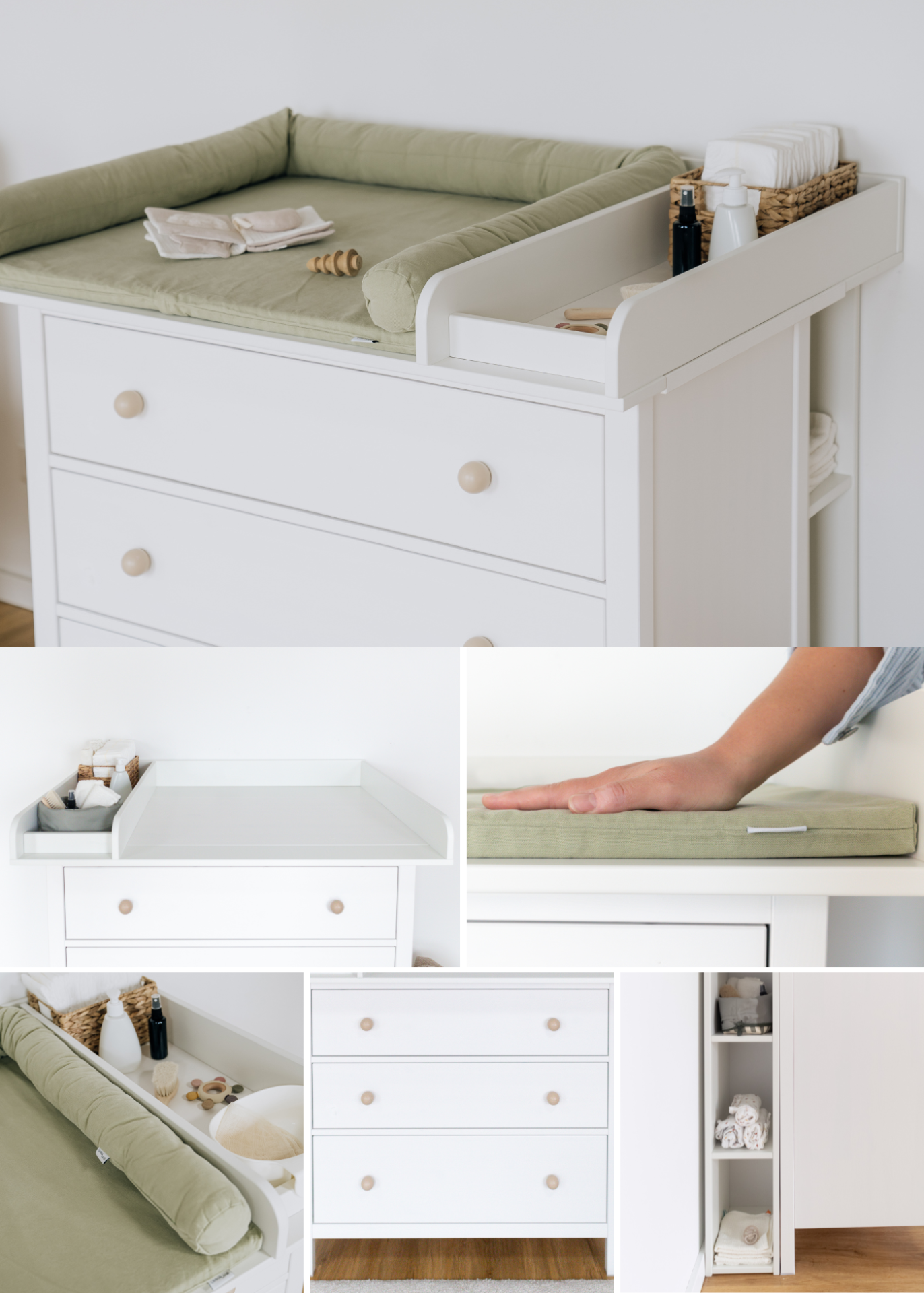 Wickelaufsatz für IKEA HEMNES Kommode ️